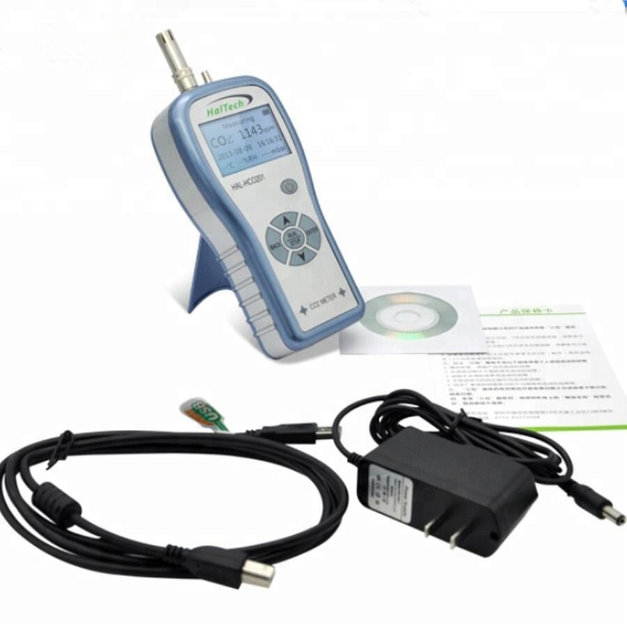 Handheld Carbon Dioxide Tester Gas Detector Meter CO2 Monitors With 0 ...