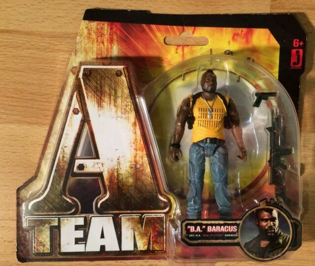 A-team Movie 2010 Sgt B a Baracus Rampage Jackson TOMY Jazwares Action ...