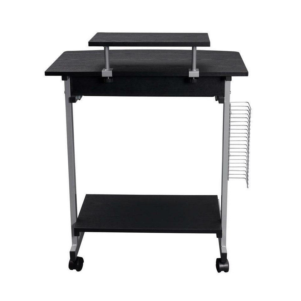 With Storage Compact Computer Cart,All-in-one space saver workstation ...