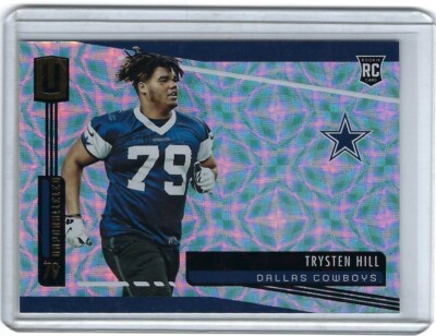 2019 Panini Unparalleled Trysten Hill #295 Cubic /135 Rookie RC Cowboys ...