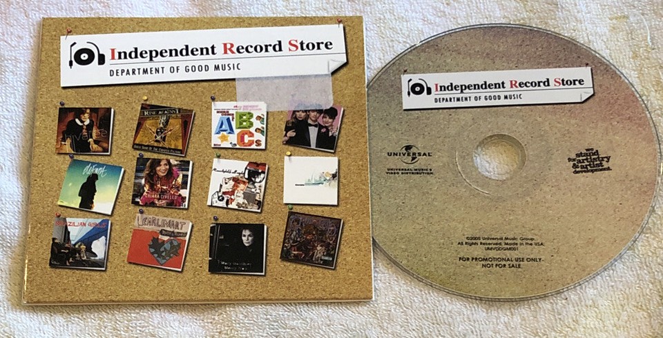 12 Independent Record Store Department Of Good Music Promo CDs, LN-MINT ...