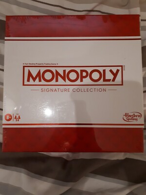 Monopoly Signature Collection Board Game Collectors Edition Brand New ...