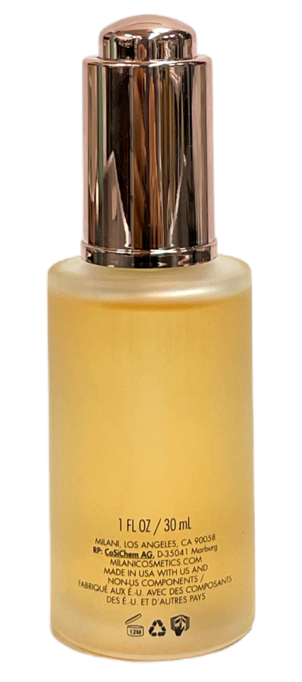 Milani Prep+Brighten Rose Face Oil (1fl/30ml) New As Seen in Pictures ...