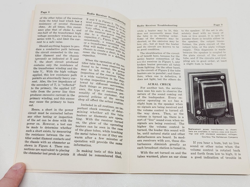 Vintage 1955 DeVry Technical Institute Electronics Course Books 20 ...