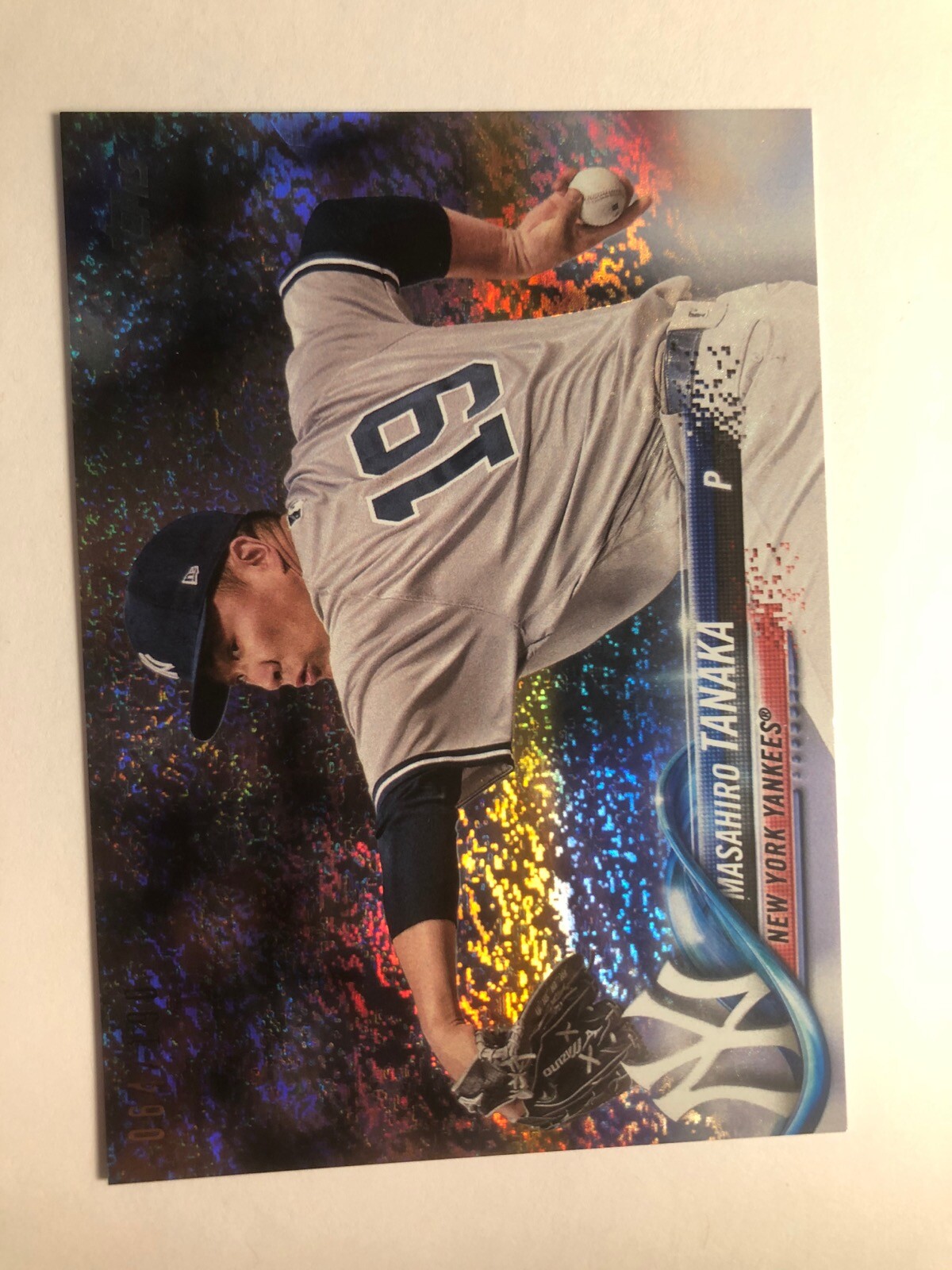 2018 Topps Factory Set Foilboard Sparkle /190 Masahiro Tanaka Yankees ...