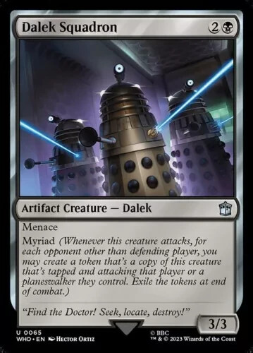 Dalek Squadron - 65 - NM - Universes Beyond: Doctor Who - MTG | eBay