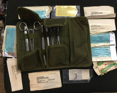 Vintage US Military Surgical Instrument Kit Minor Field Surgery | eBay