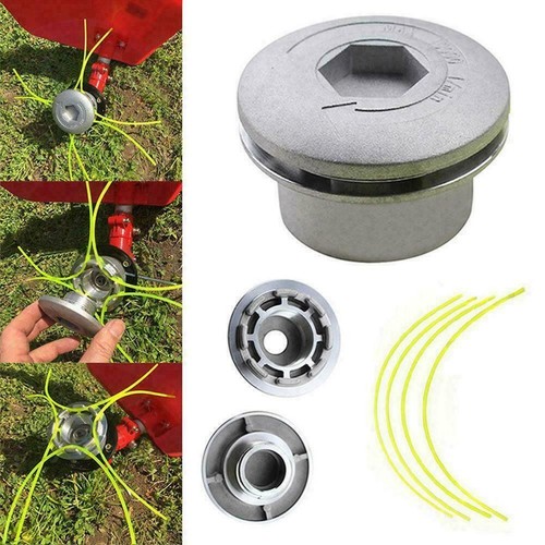 Universal Trimmer Grass Cutter String Speed Feed Bumper Lawn Mower Head ...