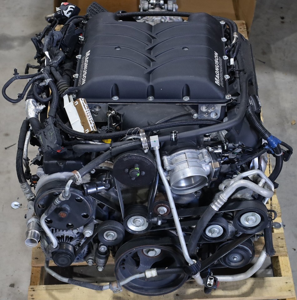 2017 Camaro SS LT1 Magnuson 2300 Supercharged Engine w/ 6-Speed Manual Trans 59K | eBay