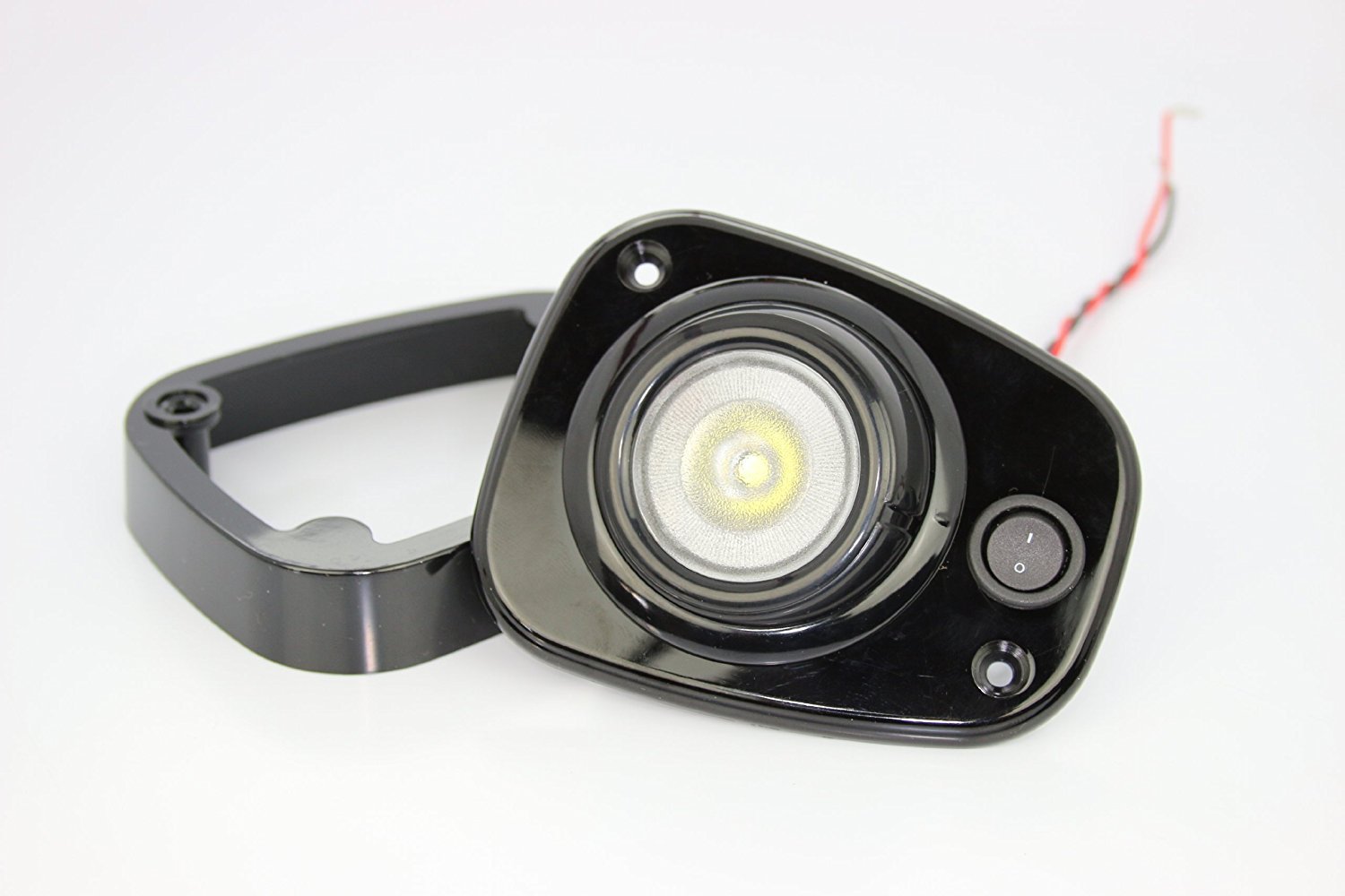Overhead dome light eyeball LED fixture for RV, Boat, Car, Auto or ...