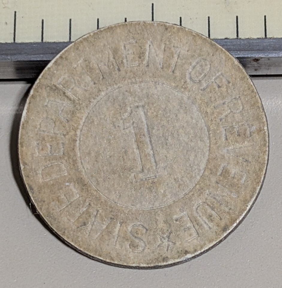 Alabama State Tax Token State Department Of Revenue 22.50mm | eBay