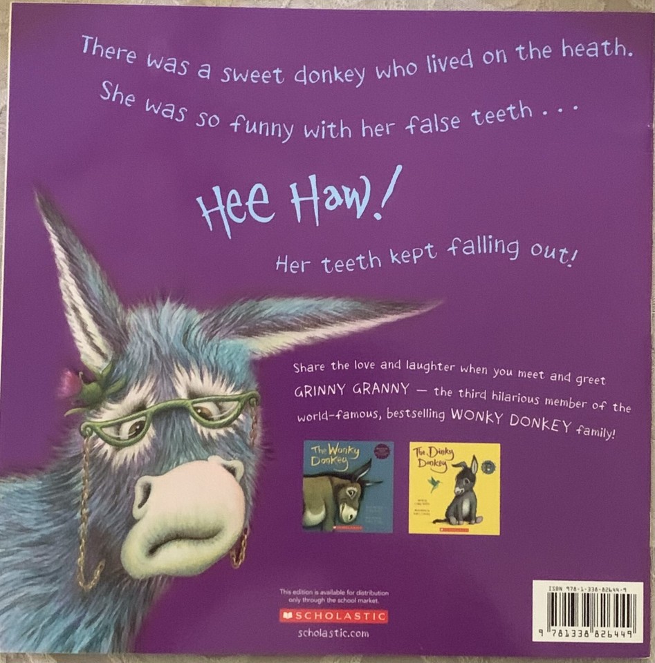 The Grinny Granny Donkey by Craig Smith -Paperback Bestselling **NEW ...
