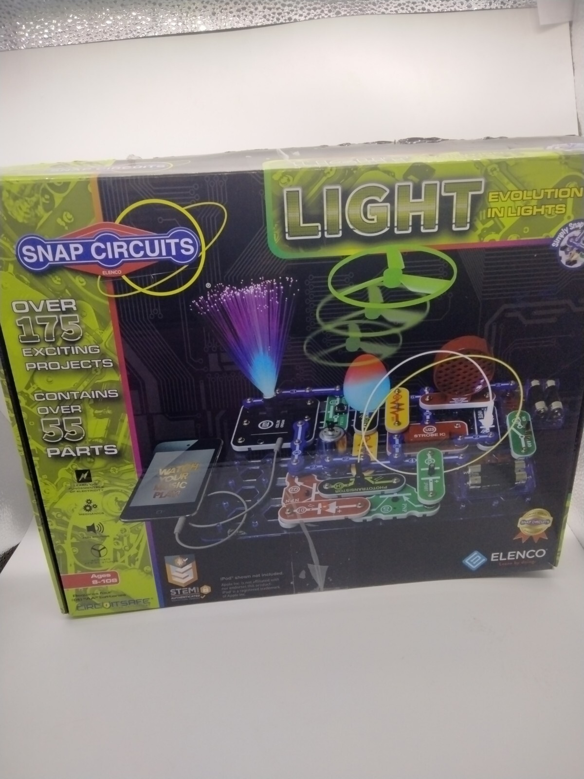Snap Circuits LIGHT Electronics Exploration Kit | Over 175 Exciting ...