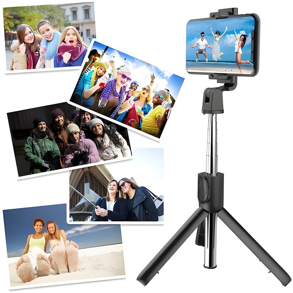 Adjustable Tripod Desktop Stand Desk Holder Selfie Stick Mount For Cell ...