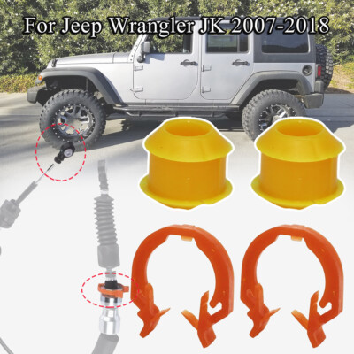 Shifter Selector Lever Cable Linkage Bushing Retainer Clips For Jeep ...