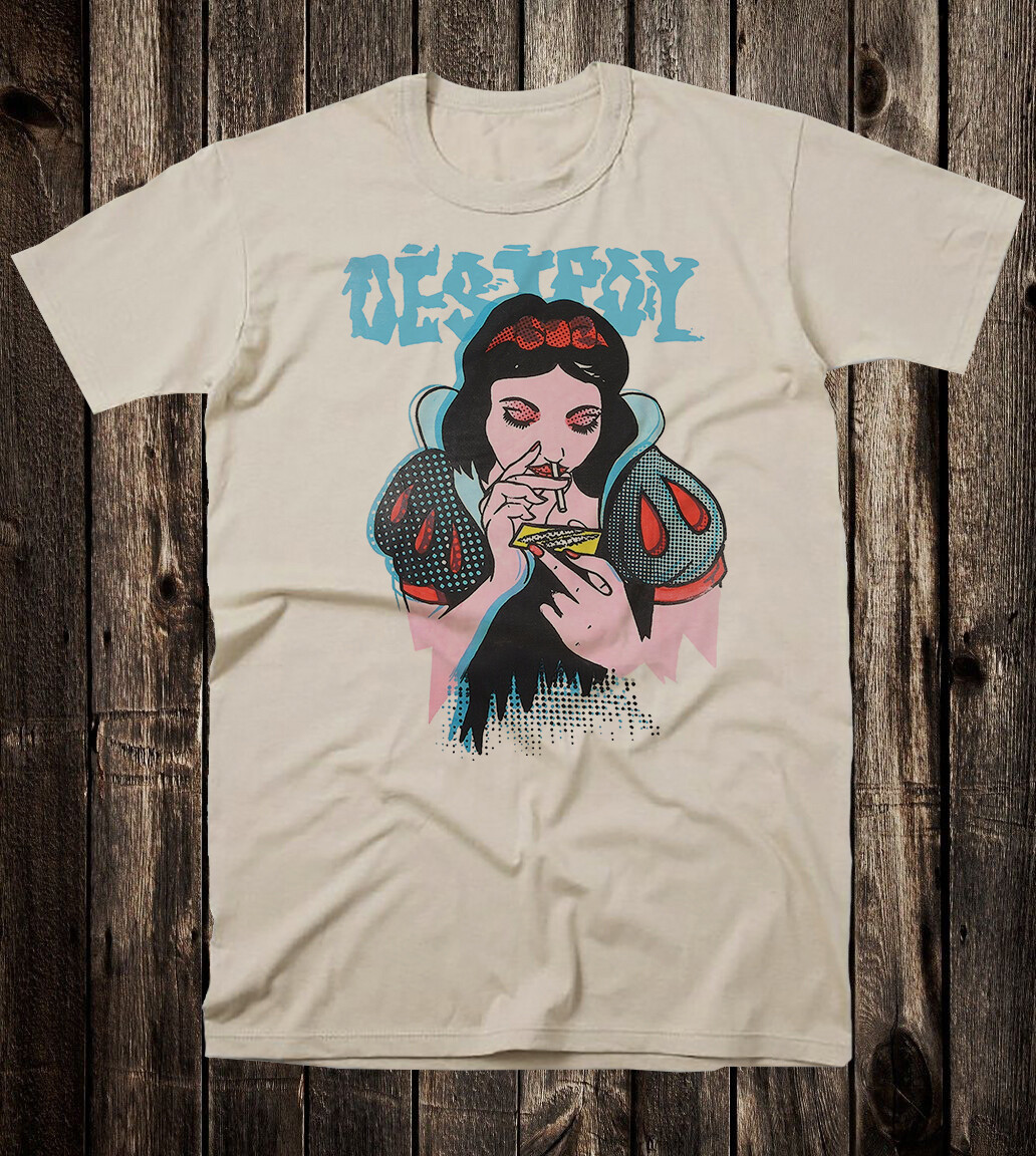 Retro Punk Tee T Shirt Novelty Snow Seditionaries Boy London DESTROY ...