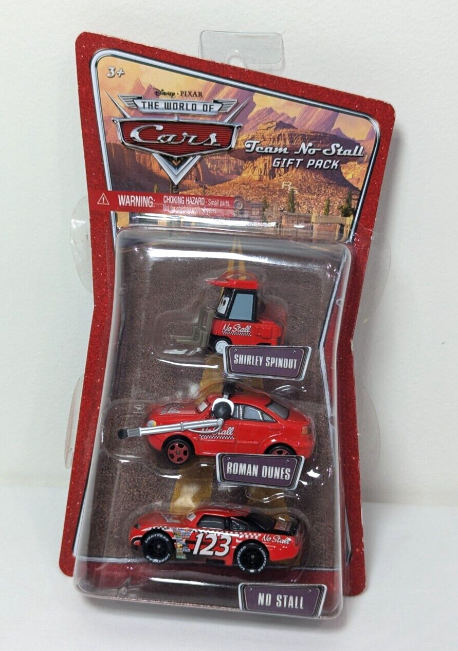 Disney Pixar Cars Team No Stall Roman Dunes Shirley Spinoff Diecast ...