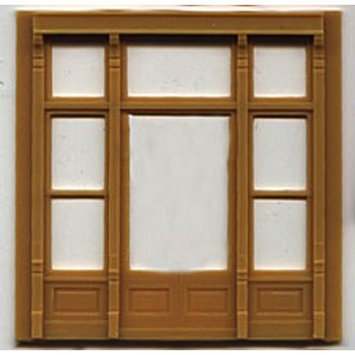 Woodland Scenics 30142 HO-Scale Wall w/ Street Level Victorian Windows ...