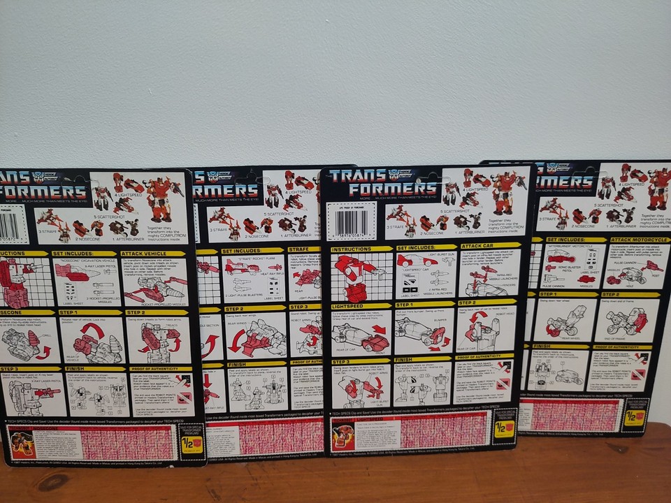 G1 Transformers Technobots Computron complete with Box/Cards - VERY ...
