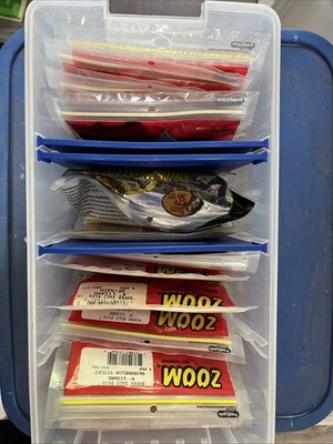 Assorted Packs of Soft Plastic Fishing Lures Assorted Colors & Styles ...