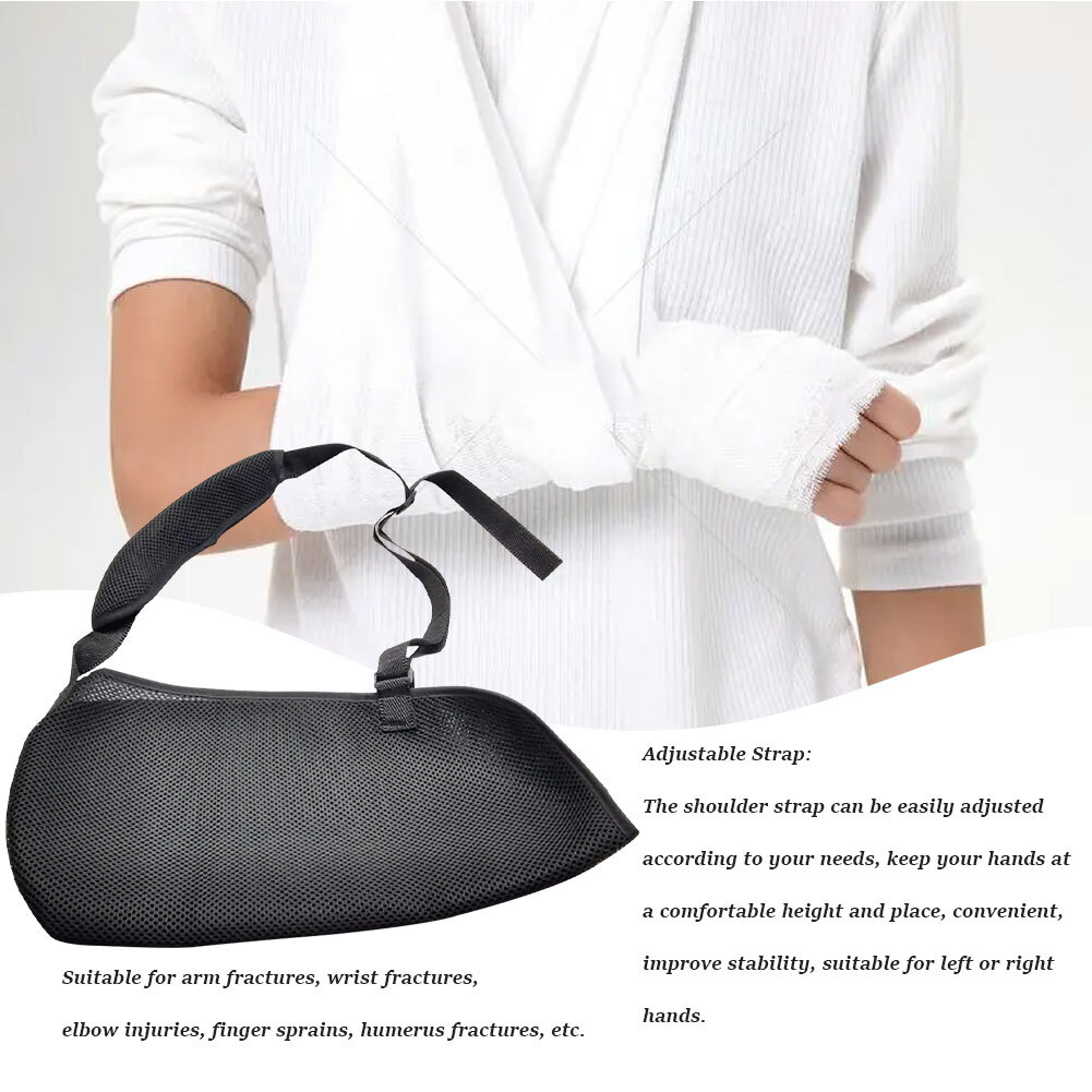 Arm Sling Broken Wrist Shoulder Injury Lightweight Adjustable Strap ...