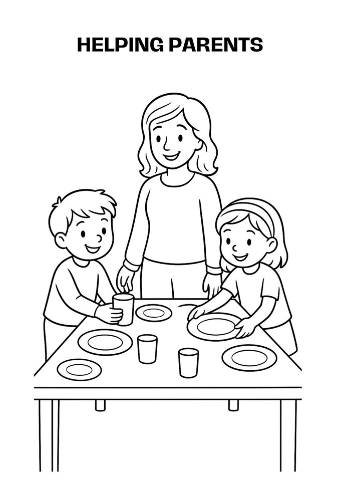 Coloring Book for Kids | Kindness Good Deeds Activity Girls Boys Ages 4 ...