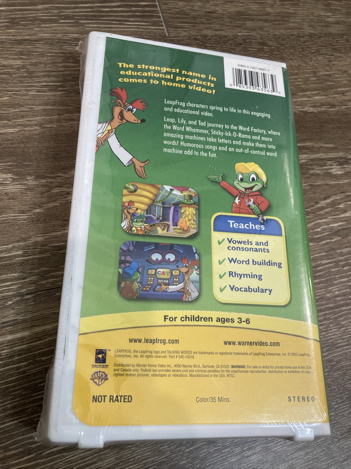 LeapFrog: Talking Words Factory (VHS, 2003) for sale online | eBay