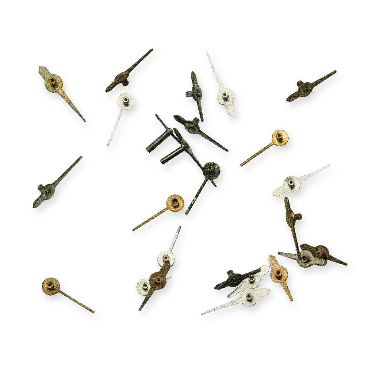 Spares 25x Small seconds sub dial watch hands watchmakers repairs ...