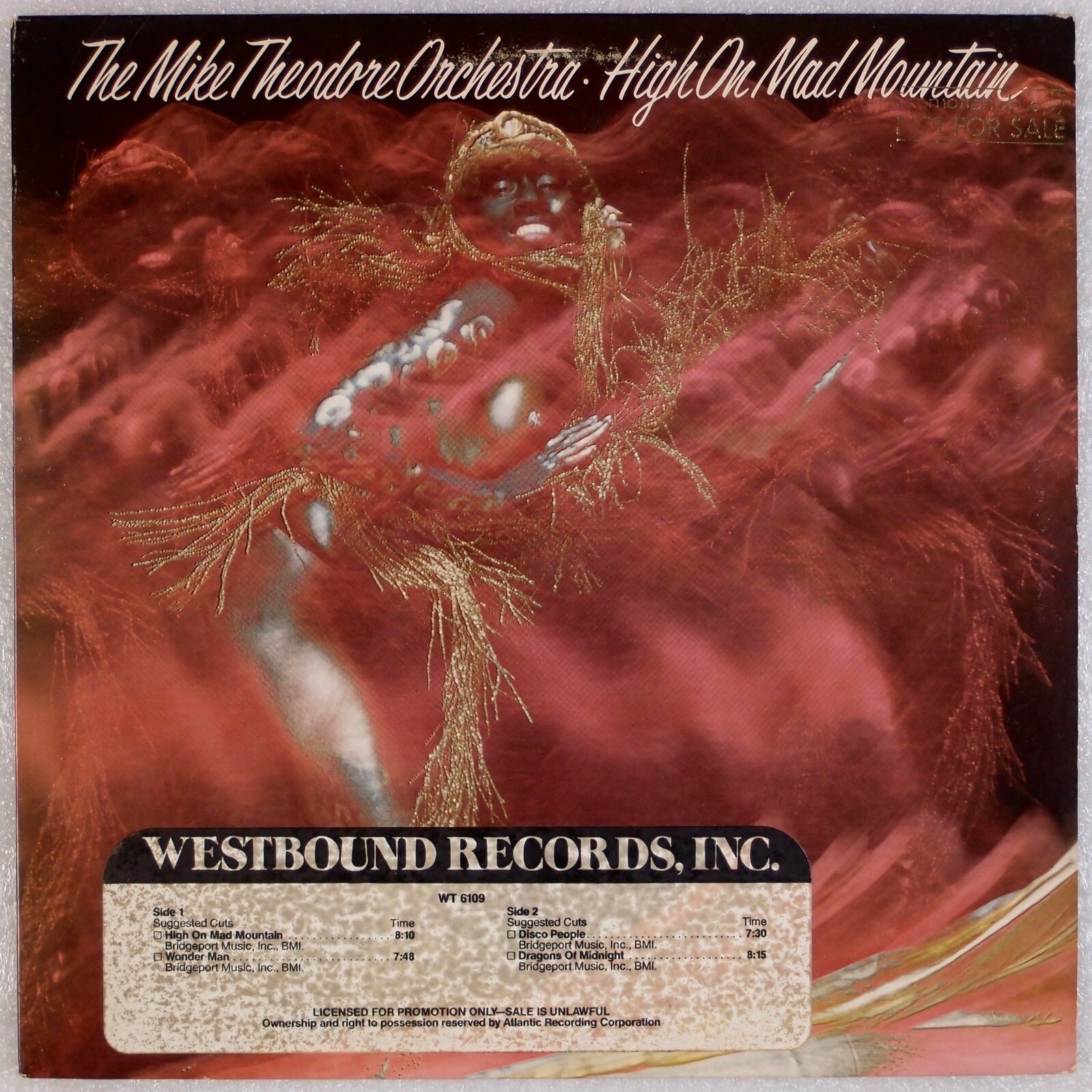 MIKE THEODORE ORCHESTRA: High On Mad Mountain US Westbound Funk Disco ...