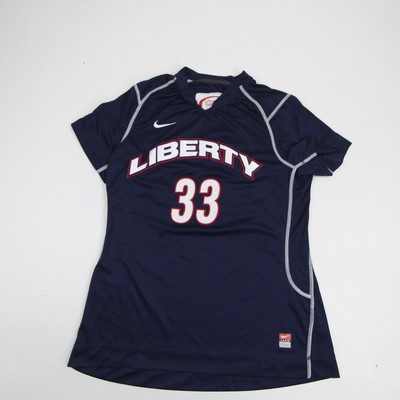 Liberty Flames Nike Dri-Fit Practice Jersey - Volleyball Women's Navy ...