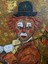 Clown Painting By Doris Adams, Tim Burton's High School Art Teacher | eBay