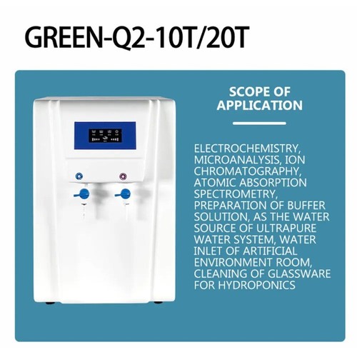 Ultrapure Water Machine School Research Distillation Filtration Water ...