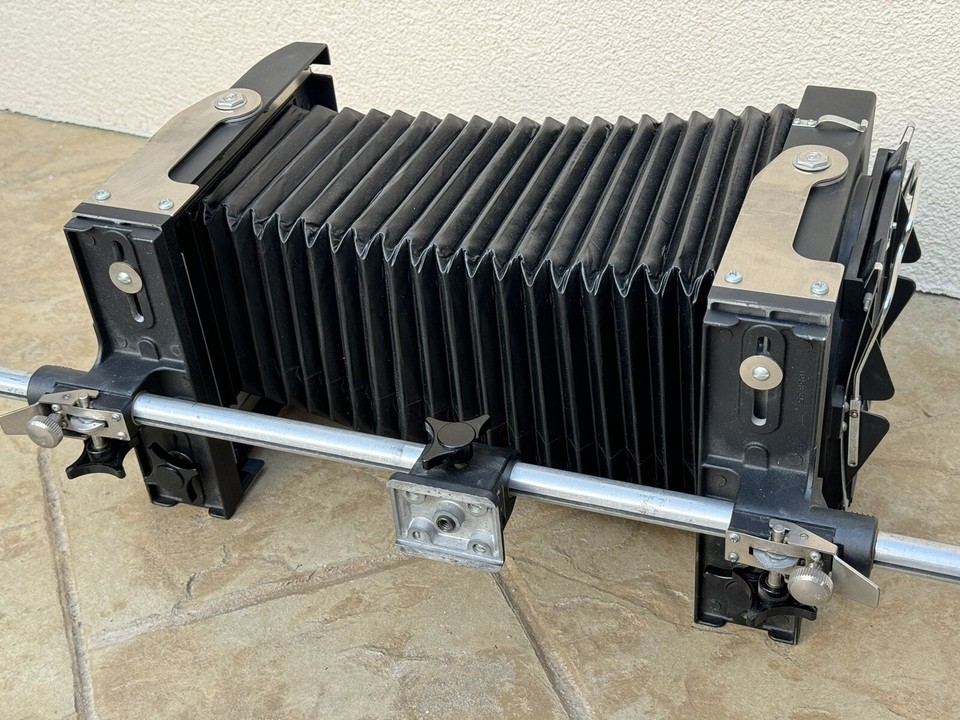 Calumet 4x5 Black Film Monorail View Large Format Camera. Tested and ...