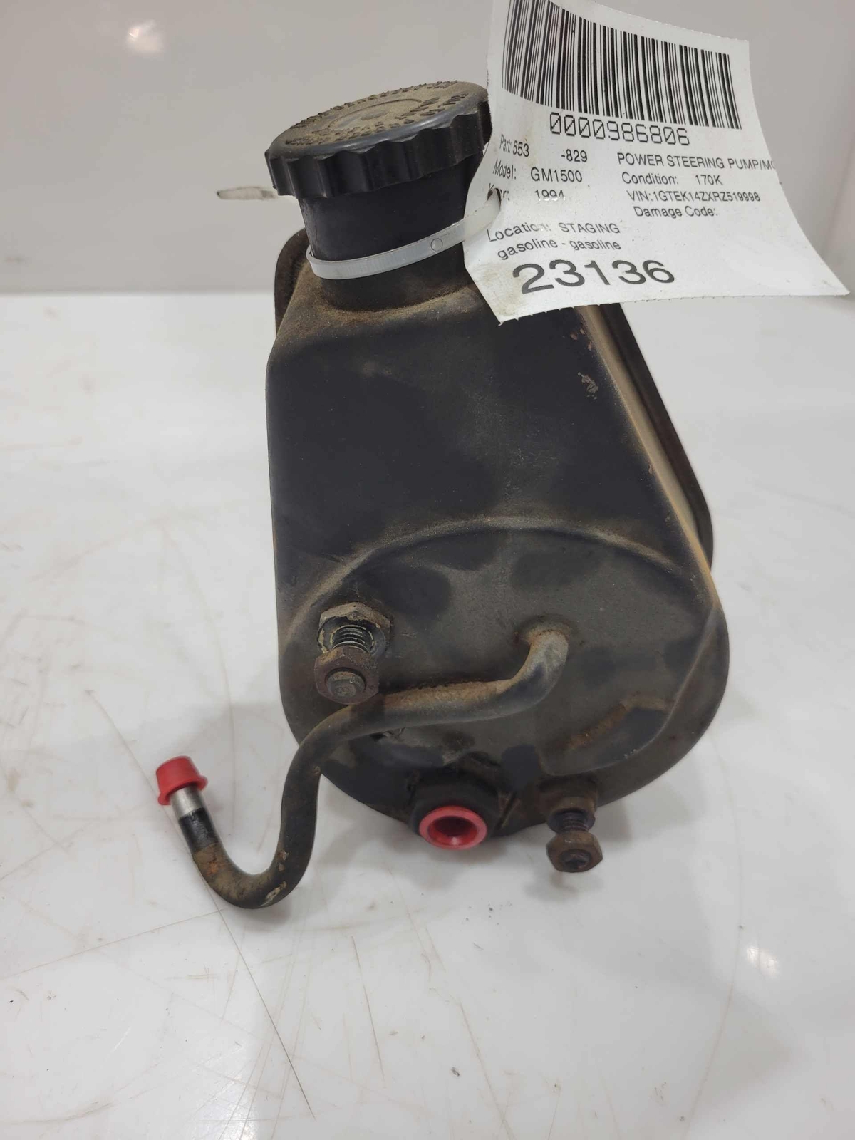 92 - 95 Chevy C/K 1500 Power Steering Pump Assembly OEM 19153678 | eBay