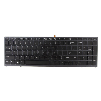 New US Keyboard with Backlight For HP ZBook 15 G3 15 G4 17 G3 17 G4 ...