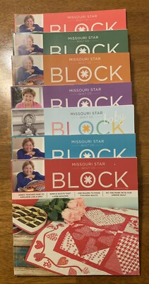 Lot of 7 Missouri Star Quilt Co Block Quilting Idea Books Jenny Doan | eBay