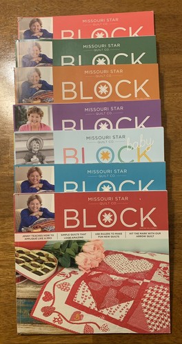 Lot of 7 Missouri Star Quilt Co Block Quilting Idea Books Jenny Doan | eBay