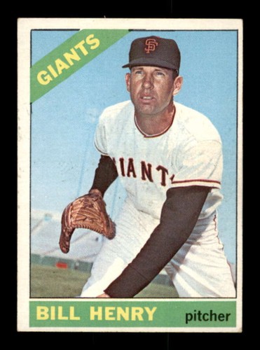 1966 Topps #115 Bill Henry VG/VGEX Giants 560176 | eBay