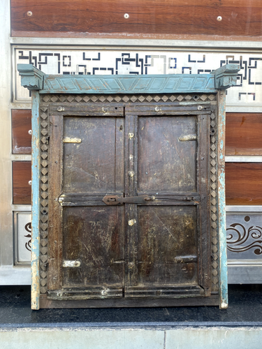 1700's Ancient Old Dark Royal Old House Window Double Door With Frame ...