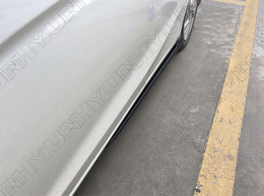 New 42" Car Side Skirts Spoiler Underside Body Diffuser Spoiler Winglet ...