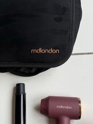 MD London Curl - Professional Hair Curling Wand - 4 Curl Options ...