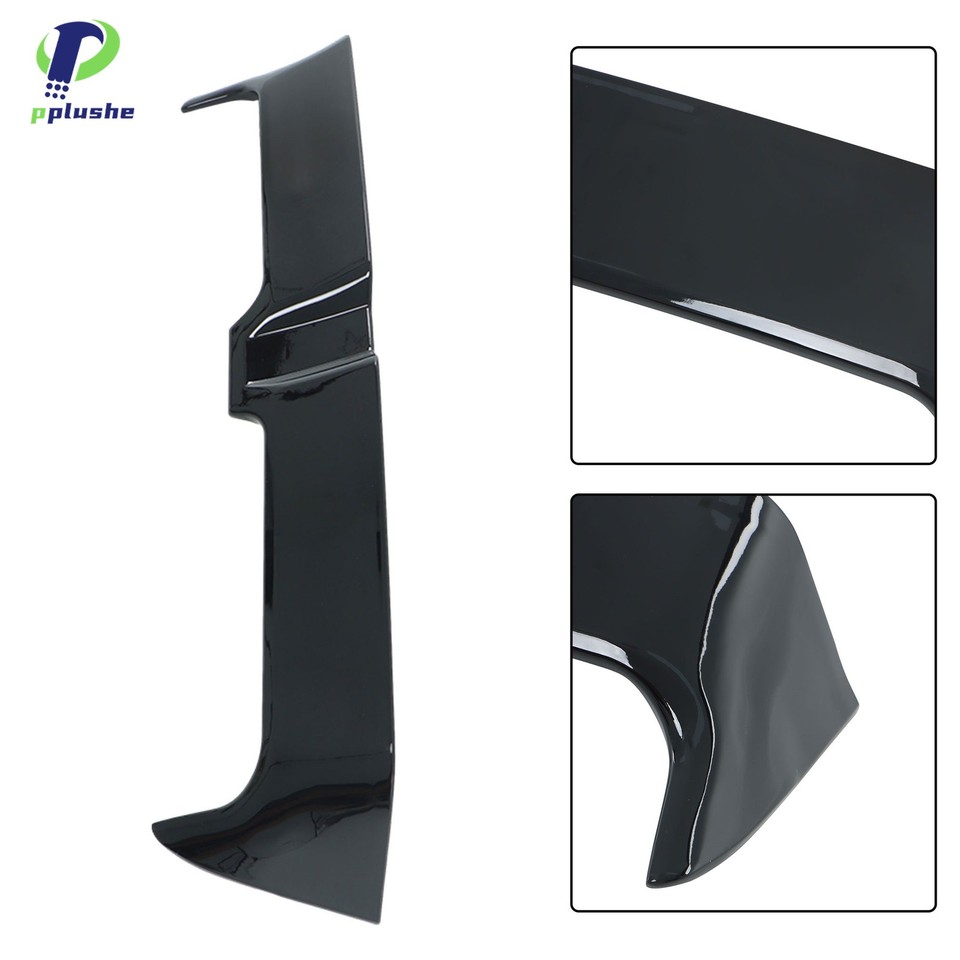 FOR VW POLO 2009-2017 MK5 6R 6C OTG STYLE REAR GLOSS BLACK ROOF BOOT ...