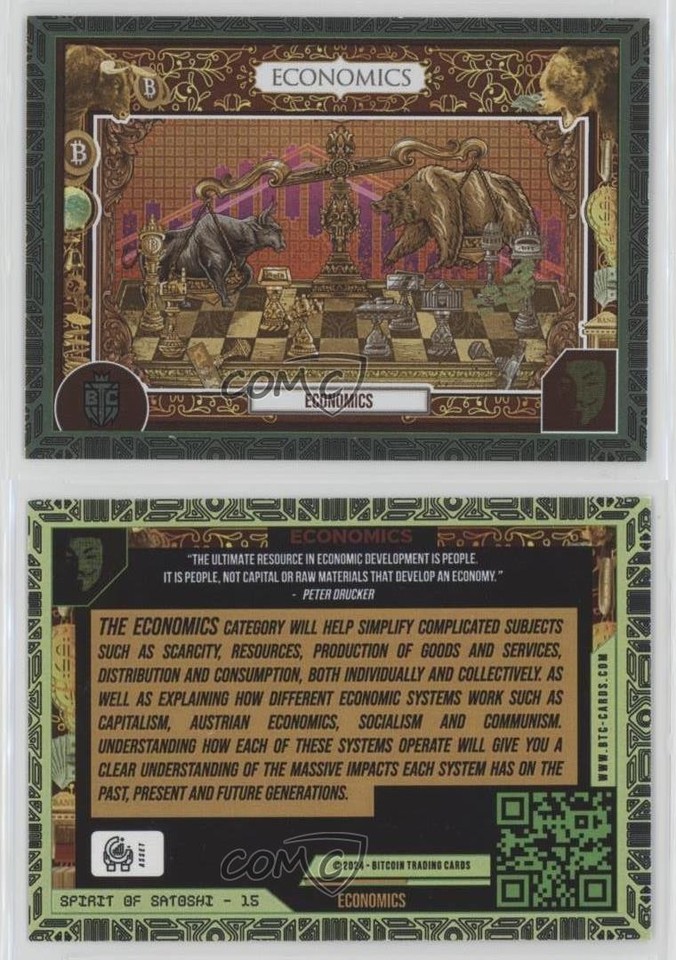 2024 Bitcoin Trading Cards Satoshi Collaborative Collection Foil ...