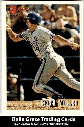 1993 Bowman #209 Keith Miller Kansas City Royals MLB Baseball | eBay