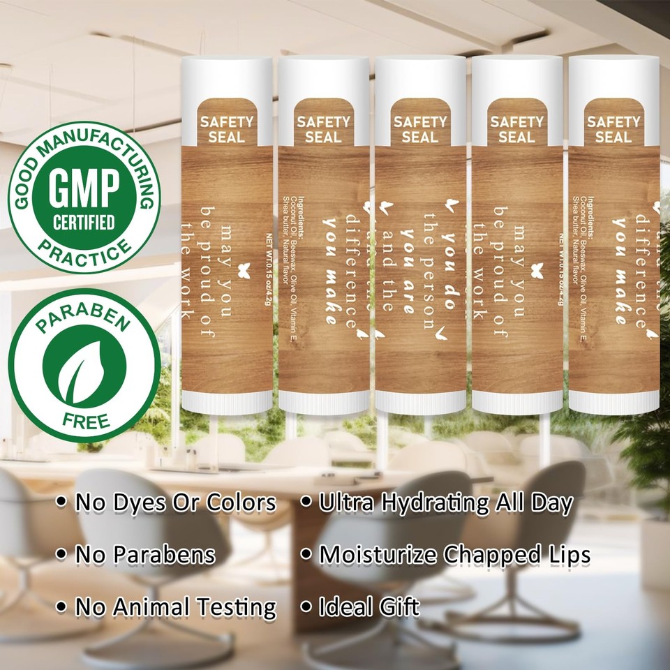 Appreciation Gifts 60 Pcs Lip Balm Bulk, Staff Appreciation Gifts Bulk ...