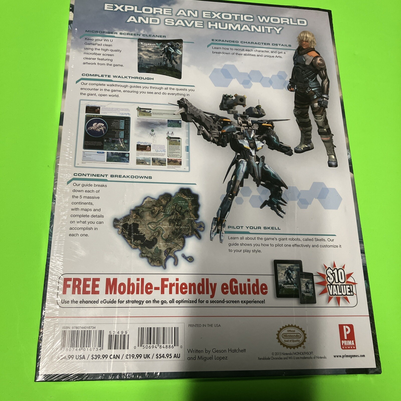 Xenoblade Chronicles X Collector's Edition Guide by Prima Games (2015 ...