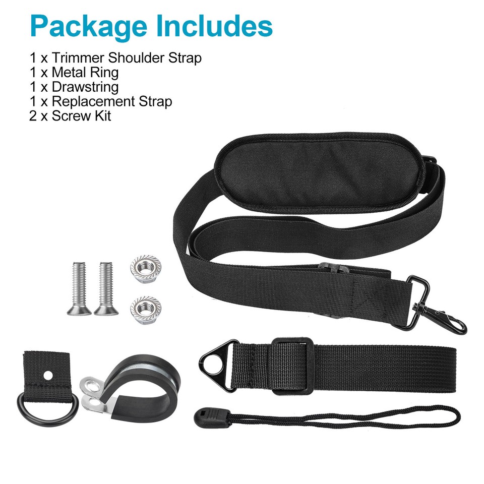 Adjustable Shoulder Strap Harness Belt for Trimmer Lawn Weed Eater ...