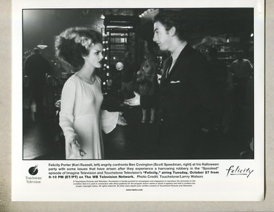 Felicity: Keri Russell Ben Covington TV Halloween Party promo press ...