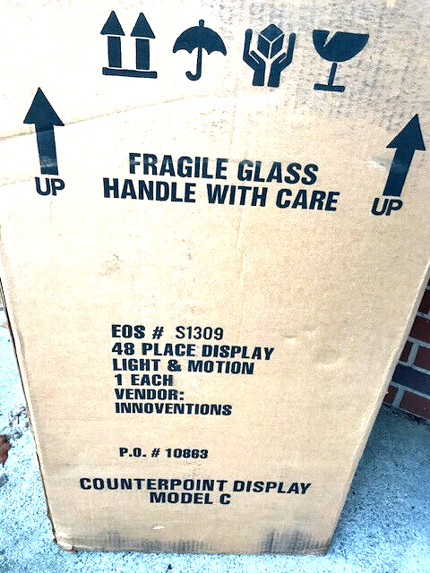 New Vintage Ray Ban Display Case Counter Unit 1993 48 Piece Lighted ...