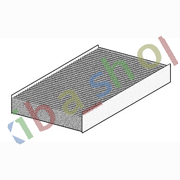 CABIN FILTER ANTI-ALLERGIC FITS CITROEN C5 II C5 III C6 PEUGEOT 407 16 ...